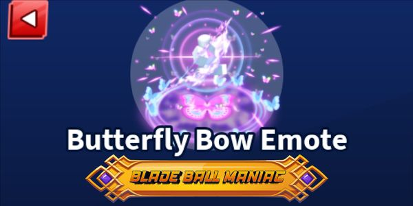 Buy Limited Swords Butterfly Bow Emote Limited Blade Ball RBL Blade ...