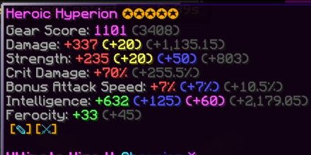 Buy Item Hyperion atau Wither Sword 3 Scroll Lengkap Siap Dungeon! (ada ...