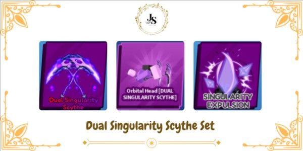 Buy Limited Swords Dual Singularity Scythe Set | Sword + Emote ...
