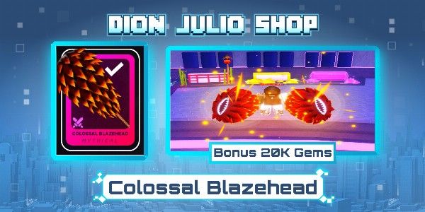 Buy Item Dual Colossal Blazehead - Death Ball Roblox 2613464 | itemku