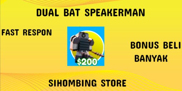 Buy Item ( Legendary ) Dual Bat Speakerman - Toilet Tower Defense - TTD ...