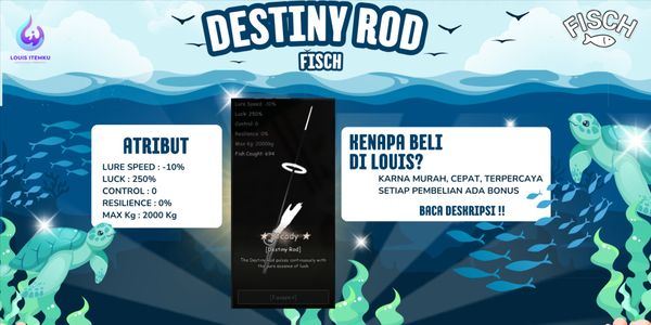 Buy Boosting Service Joki Destiny Rod Fisch 3079389 | itemku
