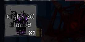 Beli Outfit Nightfall Shroud - Grand Piece Online Grand Piece Online ...