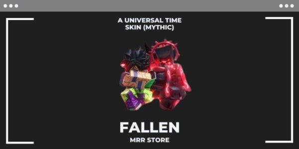 Beli Skin Fallen (The World: Over Heaven [TWOH] Skin) | A Universal ...