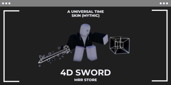Buy Skin 4D Sword (Anubis Skin) | A Universal Time (AUT) A Universal ...