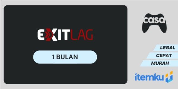 Buy Prepaid Code 1 Bulan ExitLag 3088482 | itemku
