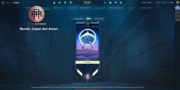 Buy Account Akun Valorant Rank Diamond 3 Skin Vandal & Operator Dan ...