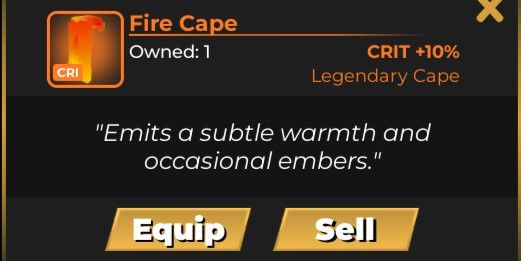 Buy Item Fire Cape | Swordburst 3 Roblox cheapest June 2026 | itemku
