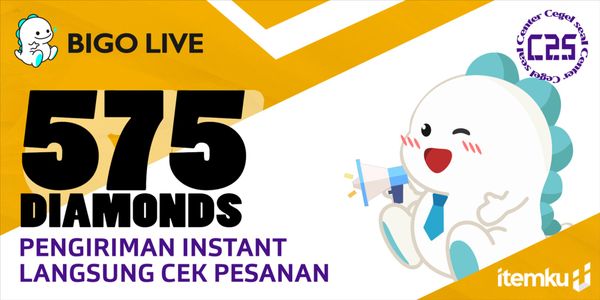 Buy Top Up 575 Diamonds BIGO Live 752530 | itemku