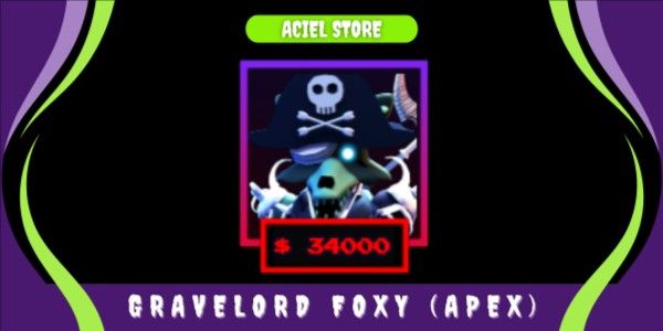 Buy Tower Gravelord Foxy (APEX) | Five Nights TD [FNTD] Five Night ...