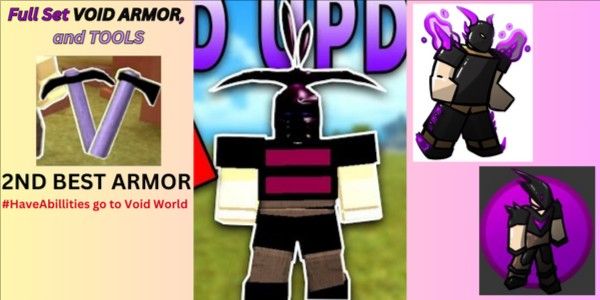 Buy Item Full Set VOID ARMOR and TOOLS (2nd Best Armor!) Roblox 2627305 ...