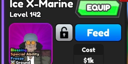 Buy Item Ice-X-Marine (Aokiji) || All Star Tower Defense Roblox 2627522 ...