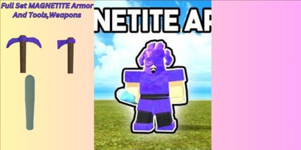 Beli Item Full Set MAGNETITE ARMOR,ITEM,WEAPONS - Booga Booga Reborn ...