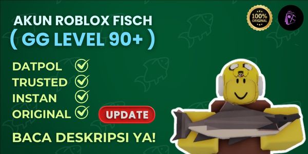 Buy Account Fisch Level 90+ GG Account (Money 1M+) Fisch 3093625 | itemku