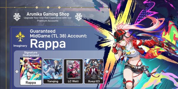 Beli Akun AKUN MIDGAME - RAPPA (SIGNATURE) + YANQING || XUEYI E3 ...