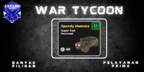 Buy Gamepass Speedy Humvee War Tycoon 3095897 | itemku