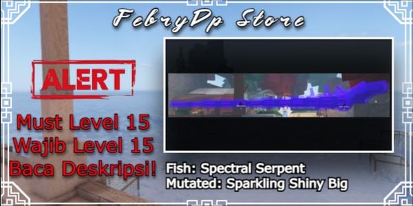 Buy Fish SPARKLING SHINY BIG SPECTRAL SERPENT Fisch 3075544 | itemku