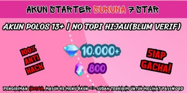 Beli Akun akun starter MAX The Strongest In History 7STAR | all star ...
