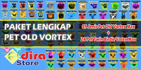 Buy Pets FULL Package PET OLD VORTEX Level Max [200] - Ninja Legends ...