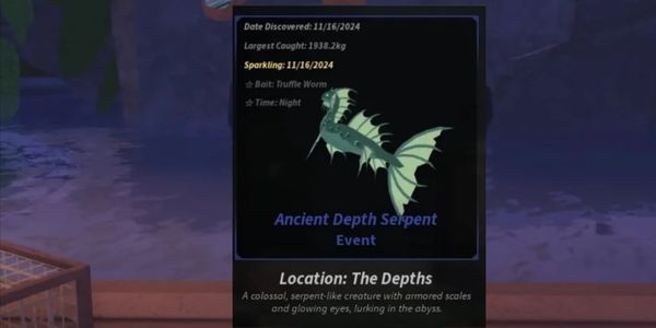 Buy Fish Ancient Depth Serpent | Fisch | RBL | Exotic Type Fisch ...