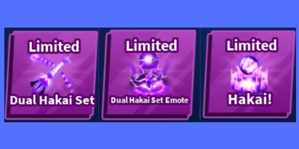 Buy Limited Swords Dual Hakai Set (Sword, Emote, Explosion) - Blade ...