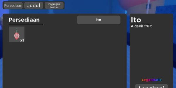 Buy Item ito ito nomi grand piece online (gpo) RBL 2628786 | itemku