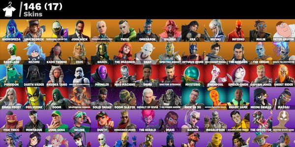 Buy Account 146 skins | 12400 VB | Andromeda | Lina Scorch | Subzero ...