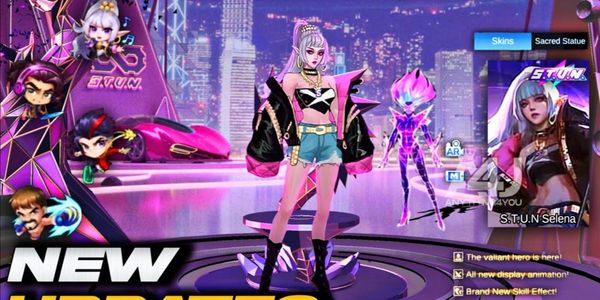 Beli Skin S.T.U.N. Selena (Epic Skin Selena) Mobile Legends Terlengkap ...
