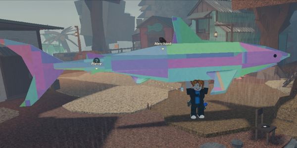 Beli Fish MOSAIC Great White Shark | FISCH | Read Desc Fisch Roblox ...