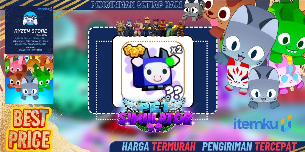 buy_Pets_Blueberry Cow_Roblox Pet Simulator 99!_2630588_itemku_Indonesia