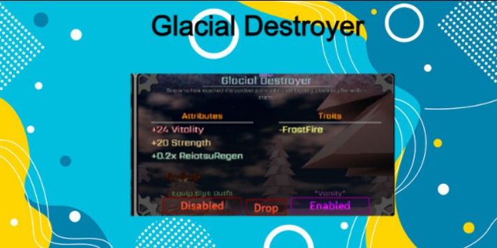Buy Item Glacial Destroyer - Peroxide Roblox 2629473 | itemku