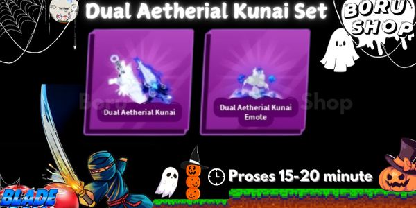 Beli Limited Swords Limited Dual Aetherial Kunai Set (Weapon + Emote ...