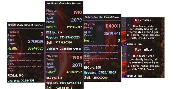 Buy Item PAKET HEALER SET VOIDBORN WITH 26% OVERHEAL RING + WEAPON ...