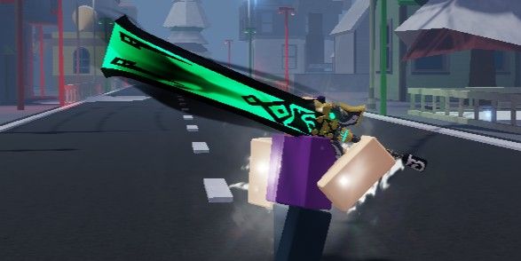 Buy Item Rainslasher (Dawn Skin) - A Universal Time Roblox 2632442 | itemku