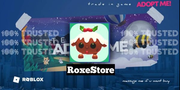 Beli Pet Christmas Pudding Pup (No Potion) Adopt Me Trading Hub ...