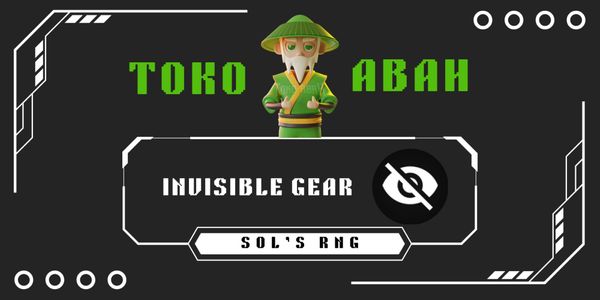 Buy Gamepass Invisible Gear Sol's RNG 3008015 | itemku