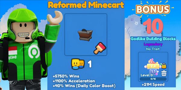 Beli Item Race Clicker | Minecart Max Upgrade RBL Terlengkap dan ...