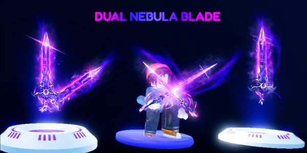 Buy Limited Swords Dual Nebula Blades Blade Ball Blade Ball 2633784 ...