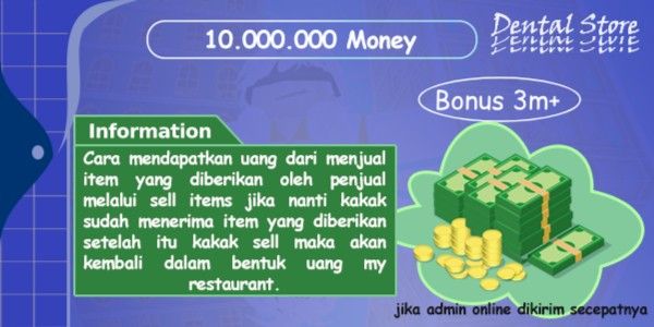 Buy Money 10M Money My Restaurant! 3069879 | itemku