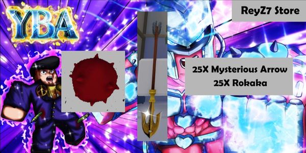 Buy Item Your Bizarre Adventure (YBA) | Package 25x Mysterious Arrow ...