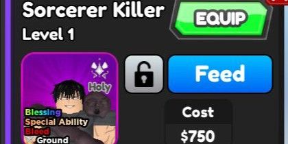 Buy Item Sorcerer Killer | ASTD Roblox 2636940 | itemku