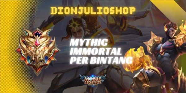 Beli Joki MLBB Mythic Immortal 100++ Per Bintang Mobile Legends ...
