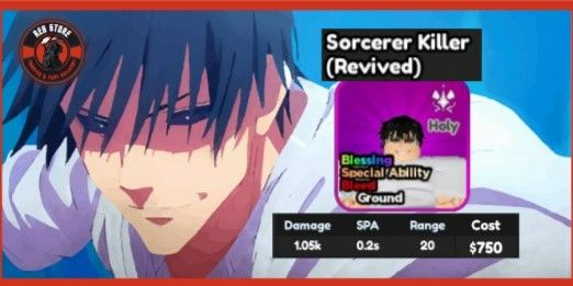 Buy Item Sorcerer Killer ( Revived ) / Toji Fushiguro | ASTD Roblox ...