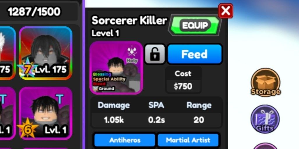 Beli Item Sorcerer Killer ( Toji ) All Star Tower Defense ( ASTD ) Roblox Terlengkap dan ...