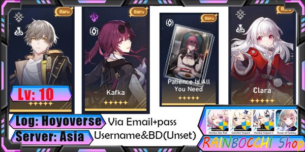 Beli Akun KAFKA LC SIGN / Signature Light Cone Honkai: Star Rail ...