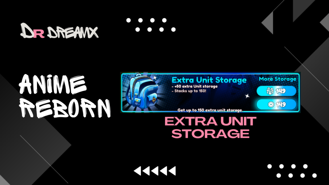 Buy Gamepass Extra Unit Storage Anime Reborn 3143790 | itemku