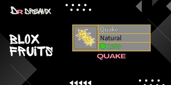 Buy Fruit Quake (Permanent) Blox Fruits 3144790 | itemku