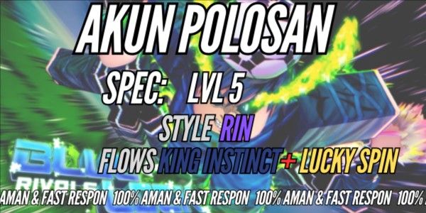 Buy Account Blue Lock Rivals Shidou & Awakened Genius Account + Lucky ...