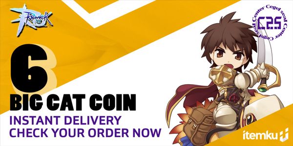 Buy Top Up 5 Big Cat Coin Ragnarok Eternal Love 2102033 | itemku