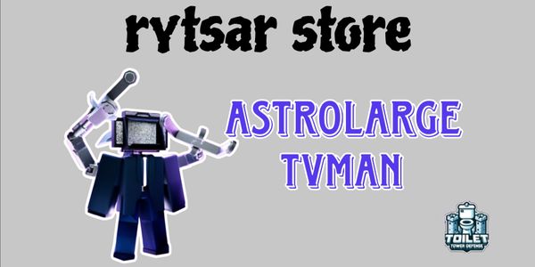 Buy TV Man Astro Large TV Man Toilet Tower Defense 3153854 | itemku